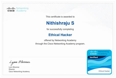 Ethicalhacking Cybersecurity Penetrationtesting… Nithishraju S