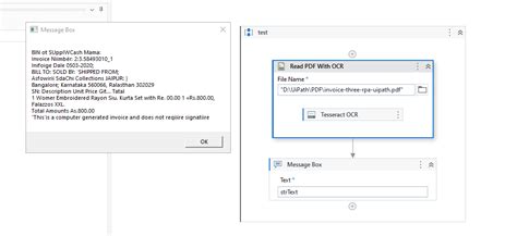 Not Able To Extract The Data Using Extraction Automation Builder