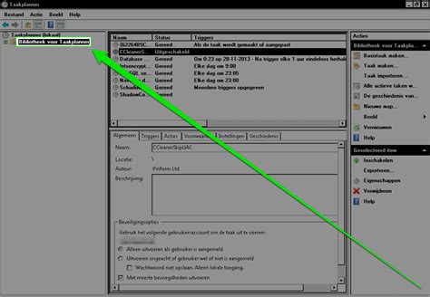 how do i show my user created task which does not show up in windows