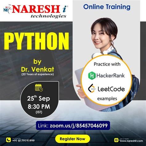 Naresh I Technologies On Linkedin Python Numpy Pandas Programming