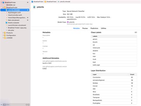 Coreml Model Error The Size Of The Output Layer 740 In The Neural Network Does Not Match The