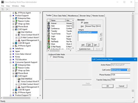 Uccx Cad Blind Transfer For Post Call Survey App Task Not