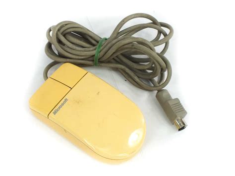 Microsoft 5686 0 2 Button Inport Bus Mouse Vintage