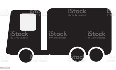 흰색 바탕에 배달 아이콘입니다 배달 트럭 기호입니다 플랫 스타일입니다 웹 사이트 디자인 로고 응용 프로그램 Ui에 대 한 배송 배달 트럭 아이콘입니다 고객에 대한 스톡 벡터