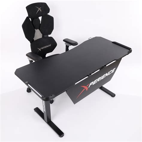 Mesa Gamer Xperience Ergolift Sparkle Rgb Ajuste De Altura El Trica Cm Comfy Comfy