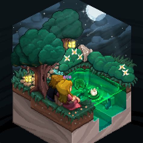 Artstation Pixel Art Avatar Ellie Jerram Pixel Art Game Art Art