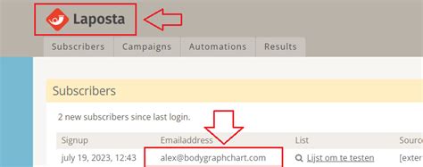How To Integrate Laposta Bodygraph Chart Help