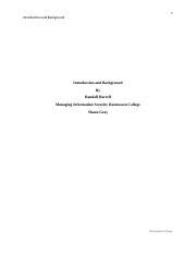 Rharrell Module01 08112019 Docx 1 Introduction And Background Introduction And Background By