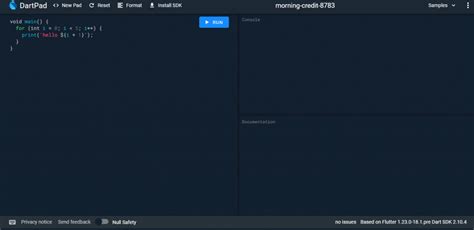 Using Dartpad Dartpad By Edslide 9to5flutter Medium