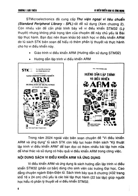 Vi Điều Khiển ARM Và Ứng Dụng Lập Trình Điều Khiển Với STM32 TS Bùi Thị Duyên Chủ Biên TS