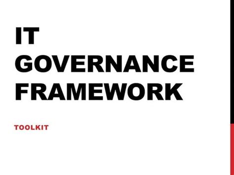 Cobit 2019 Framework By Isaca Ppt