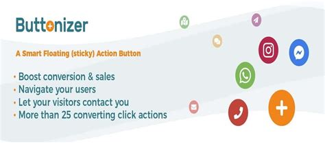 how to make a floating button in wordpress with the buttonizer droidcops