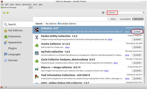 Add Ons Manager Mozilla Firefox009 Unixmen