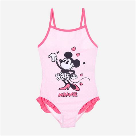 Купальник сдельный детский Disney Minnie We1912 92 98 см Розовый 3609086537898 в интернет