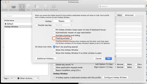 Iterm Iterm2 Does Not Take The Focus With The Hotkey Window Ask