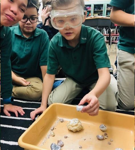 4th Grade Earth Science Activity Geodes Year 2022 2023 Saint Celestine School