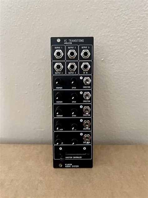 ADDAC System VC Transitions Reverb