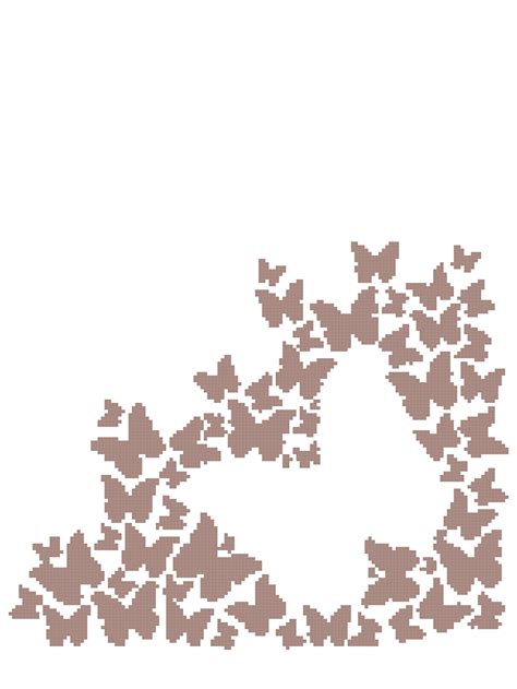 Butterflies Blanket Graph Pattern Etsy Canada Crochet Square Patterns Pattern Etsy