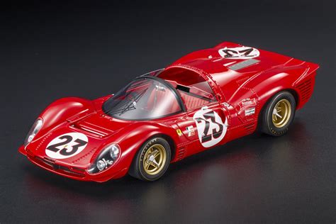 Sammler Modell Auto Ferrari 330 P4 40l Sefac Nr23 Winner Daytona 67