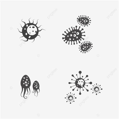 Virus Vector Illustration Icon Cancer Illustration Medical Vector Cancer Illustration Medical