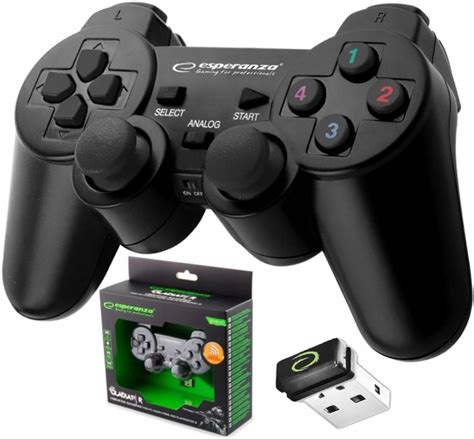 Gamepad Pad Kontroler Bezprzewodowy Usb Pc Ps3 12 PrzyciskÓw Wibracja Sklep Opinie Cena W