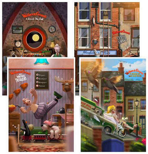 Wallace And Gromit Movie Posters And Art Prints Vice Press