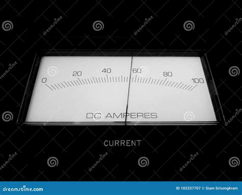Analogue Gauge Stock Image Image Of Black Heat Metal 102337707