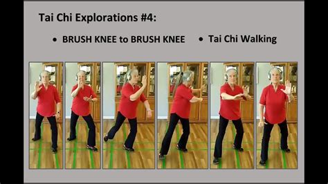 82724 Tai Chi Explorations No4 Tai Chi Walking Brush Knee To