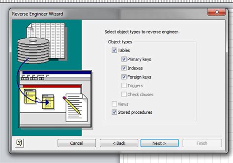 Troubleshooting Ms Sql Server Reverse Engineering Using Visio 2010