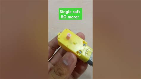 Single Shaft Bo Motor Circuit Robotic Tecnology Automobile Diy Motor Arduinoproject Youtube