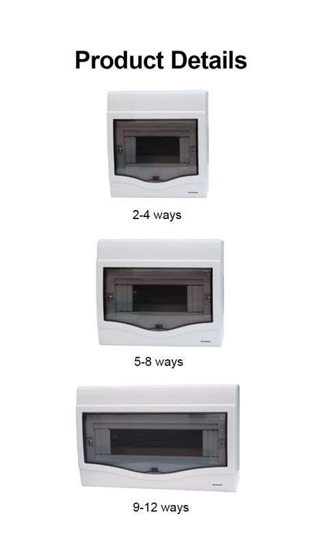 Plastic Septic Tank Distribution Box 2 4 6 8 Pole Mcb 56 Off