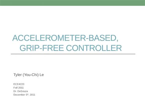 pptx accelerometer based grip free controller dokumen tips
