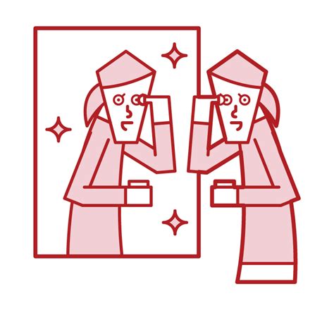 콘택트렌즈를 착용한 사람여성의 일러스트레이션입니다 무료 일러스트 소재집 Kukukeke