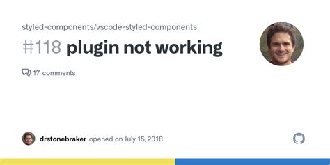 Plugin Not Working · Issue 118 · Styled Componentsvscode Styled