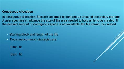 Disk Allocation Methods Pdf