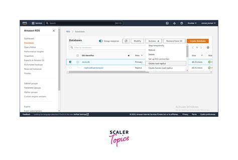 Read Replicas RDS Scaler Topics
