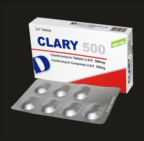 Clarithromicin Clarithromycin Tablets Usp 500mg At ₹ 120 Box In Palghar