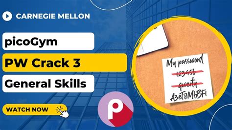 PicoGym PicoCTF Exercise PW Crack 3 YouTube