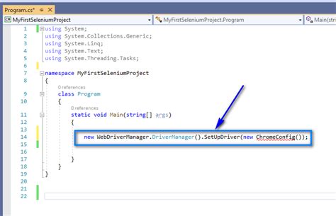 Selenium C Webdrivermanager Configuration Qafox
