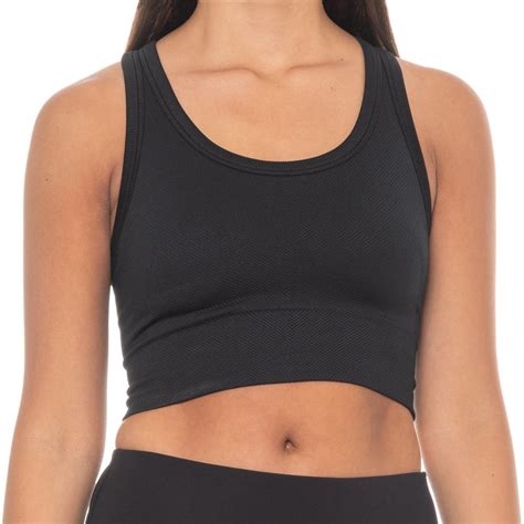 Spanx Seamless Chevron Sports Bra Racerback Medium Impact Save 29