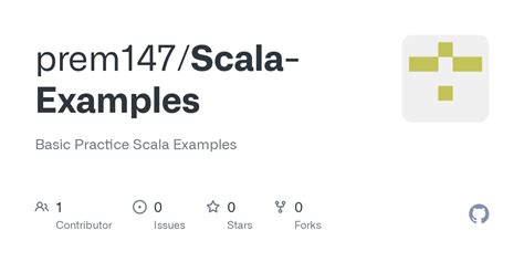 GitHub Prem147 Scala Examples Basic Practice Scala Examples