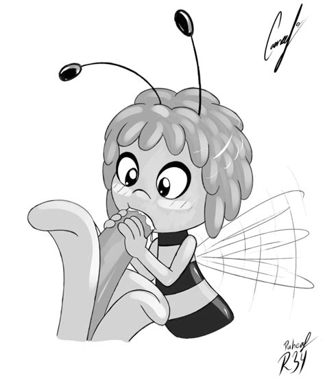 Rule 34 Bug Girl Caencel Fellatio Maya Maya The Bee Maya The Bee