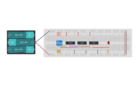 Circuit Design Compuertas Logicas Tinkercad