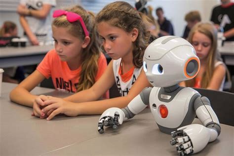 Premium Photo Robotics Automation Integration Daily Coexistence