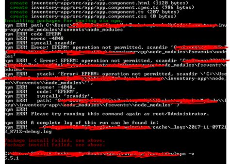 Error Eperm Operation Not Permitted · Issue 19120 · Npmnpm · Github