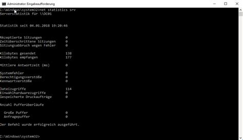 Windows Uptime Mit Net Statistics Ermitteln Der Windows Papst It Blog Walter