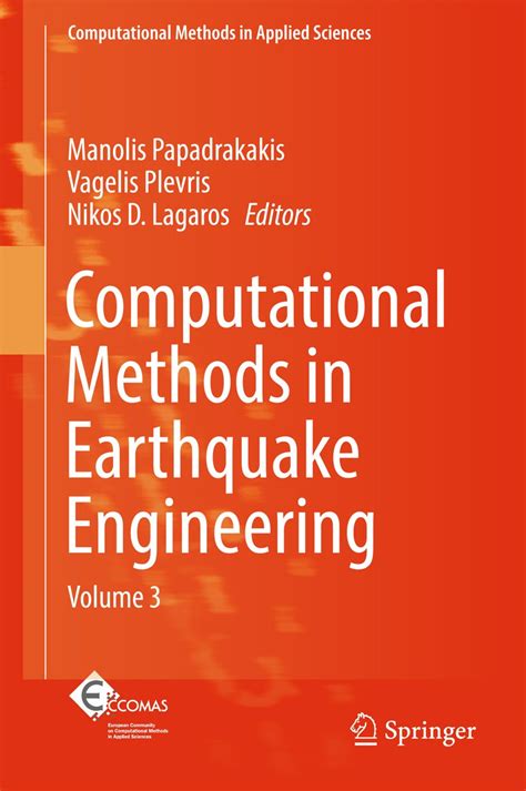 Computational Methods In Earthquake Engineering Volume 3 Computational Methods In