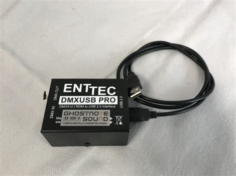 Enttec Dmx Usb Pro Interface Ghostnote Sound Veranstaltungstechnik