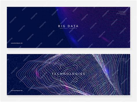 딥 러닝 개념입니다 디지털 기술 추상적인 배경입니다 인공지능과 빅데이터 시스템 템플릿에 대한 기술 시각적 개체입니다 부분적인 딥 러닝 배경 프리미엄 벡터