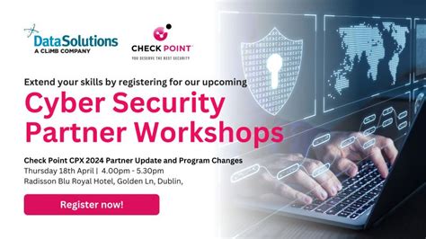 Datasolutions Distribution On Linkedin Check Point Cyber Security Partner Workshops April 2024